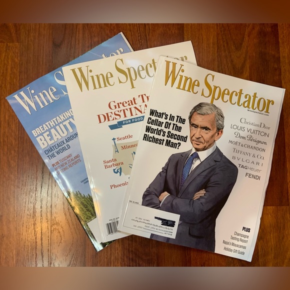 Accents | Wine Spectator Magazine Bundle 3 | Poshmark